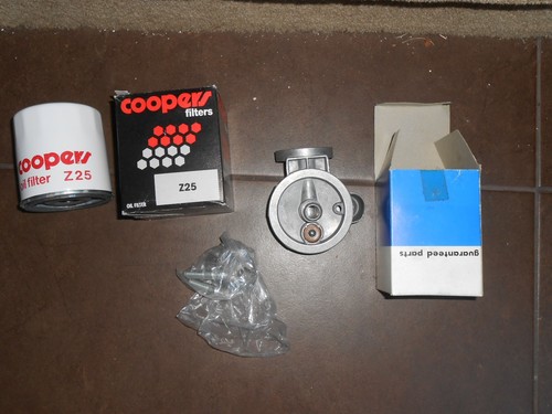 Morris Minor oil filter adapter to allow for screw on oil filter | eBay UK