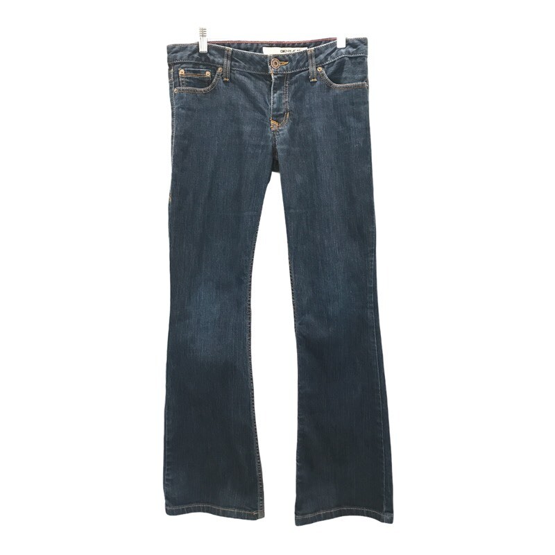 DKNY Womens Flare Jeans 28 Times Square Blue Medium W… - Gem