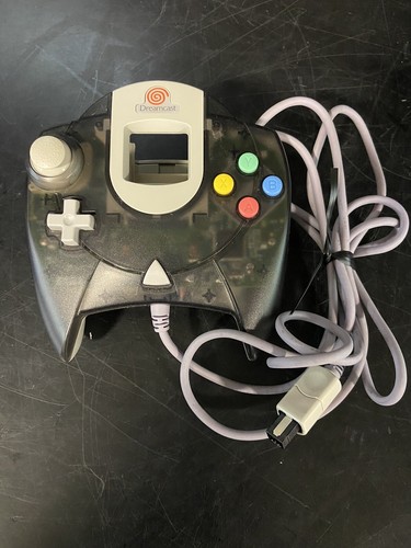 Sega Dreamcast OEM Controller Smoke Grey Color - HKT-7700 Good ...