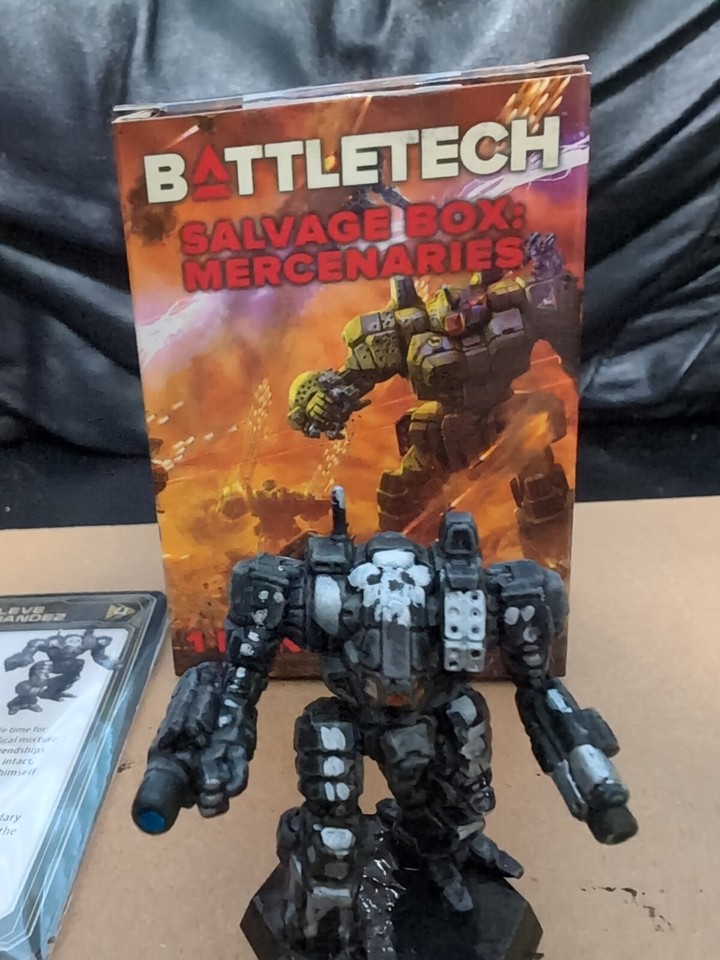 Salvage Box: Mercenaries 'Mech [BATTLETECH Mercenaries] PAINTED ...