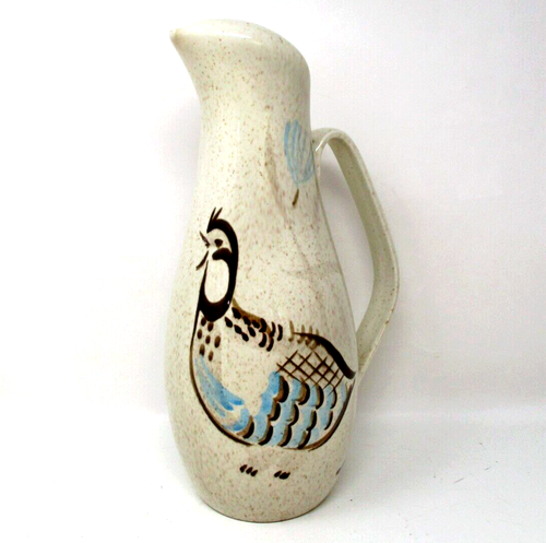Red Wing Pottery USA Pitcher Quail Bird Vase 11.5in Vintage *chip | eBay