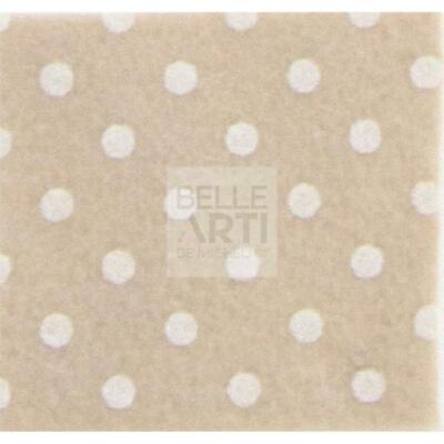 PANNO LENCI 1 MM 30X40 CM BEIGE/CREMA A POIS | eBay