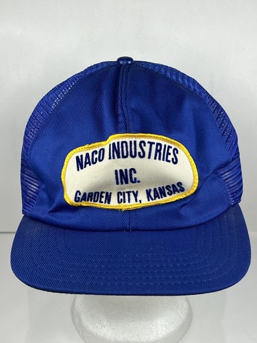 Naco Industries Pipe Patch on Vintage USA Made Snapback Trucker Hat ...
