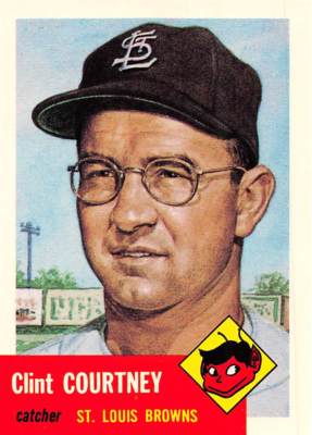 1991 Topps Archives #127 Clint Courtney 1953 St. Louis Browns | eBay