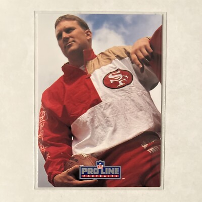 1991 NFL Pro Line Portraits #223 BRENT JONES San Francisco 49ers | eBay