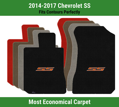 Lloyd Velourtex Front Carpet Mats for '14-17 Chevy SS w/SS Orange ...