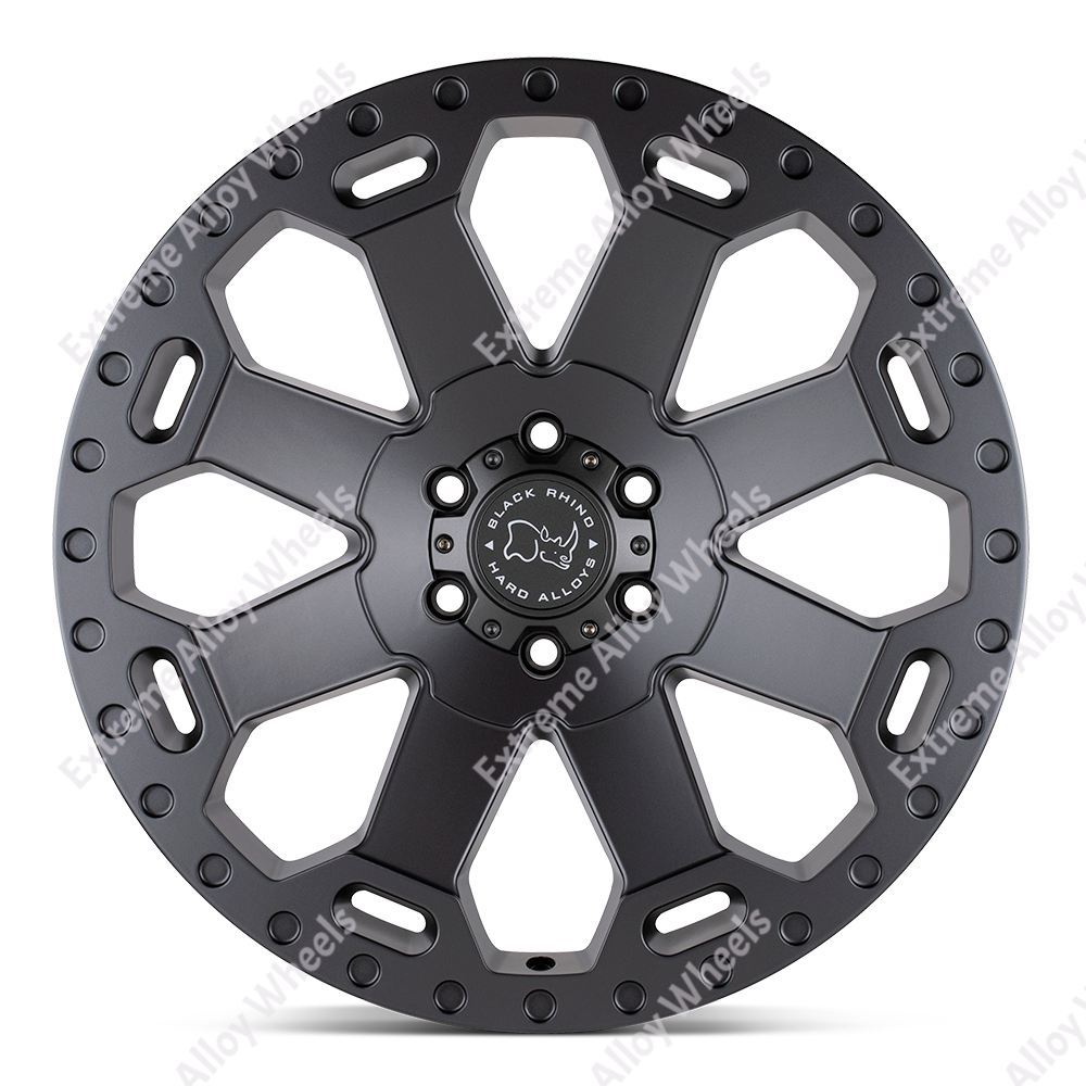 17" Black Rhino Warlord Van Rated Alloy Wheels For Mercedes Sprinter ...