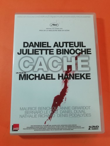 2 DVD - CACHÉ - Daniel Auteuil Juliette Binoche Thriller Drame Com9 ...