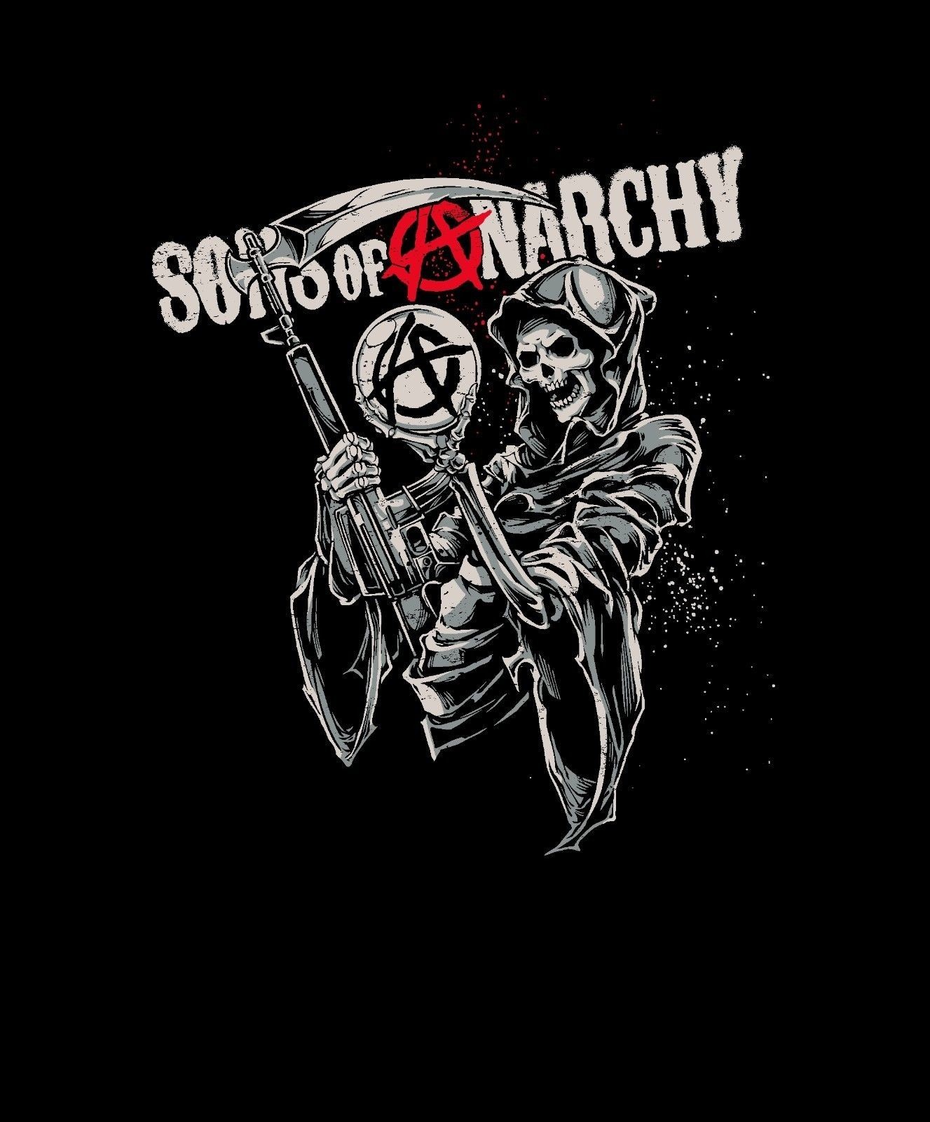 Licensed Queen Size Sons of Anarchy SOA Sam Crow Mink Plush Blanket for ...