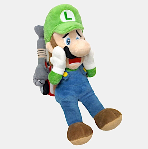 Super Mario Luigi's Mansion 2 Luigi with Strobe Head Plush 9.8 inch NEW ...