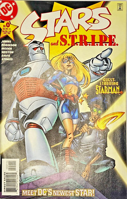 STARS And STRIPE No. 0 1st Appearance STARGIRL DC Comics With Starman ...