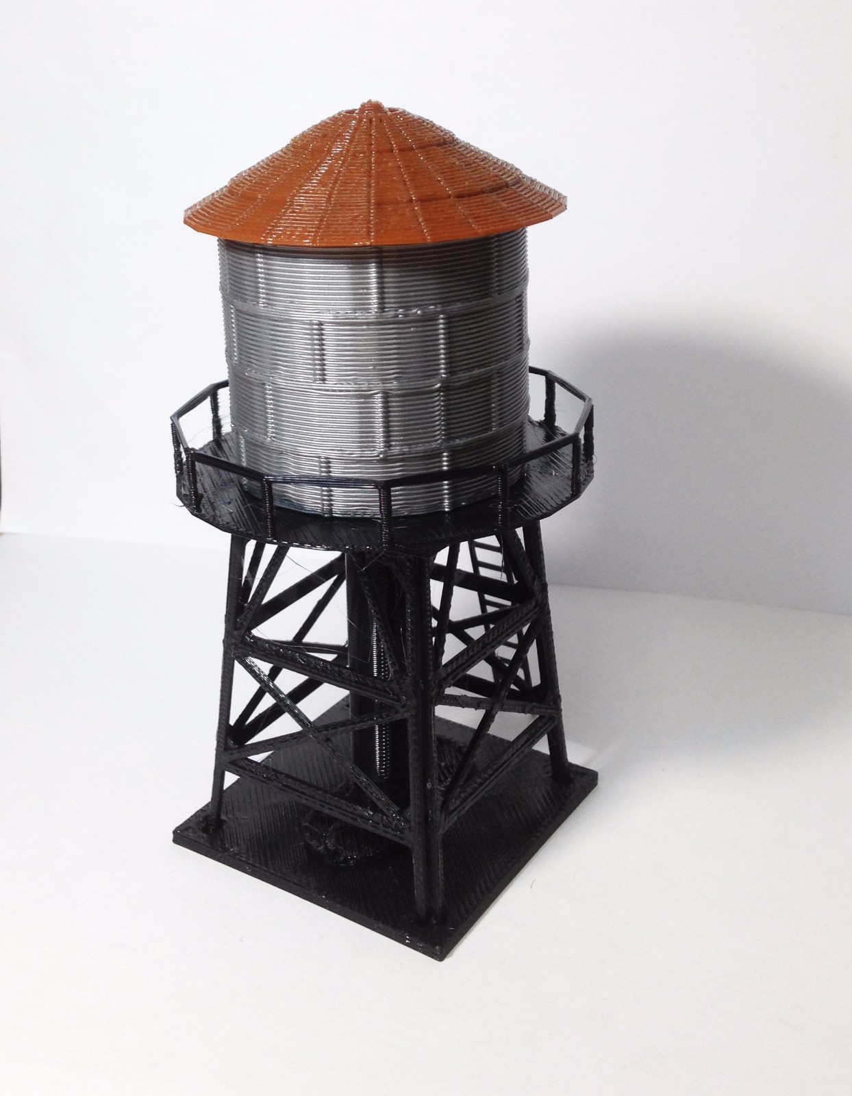 Outland Models Train Railway Layout Trackside Water Tower HO Scale 1:87 ...