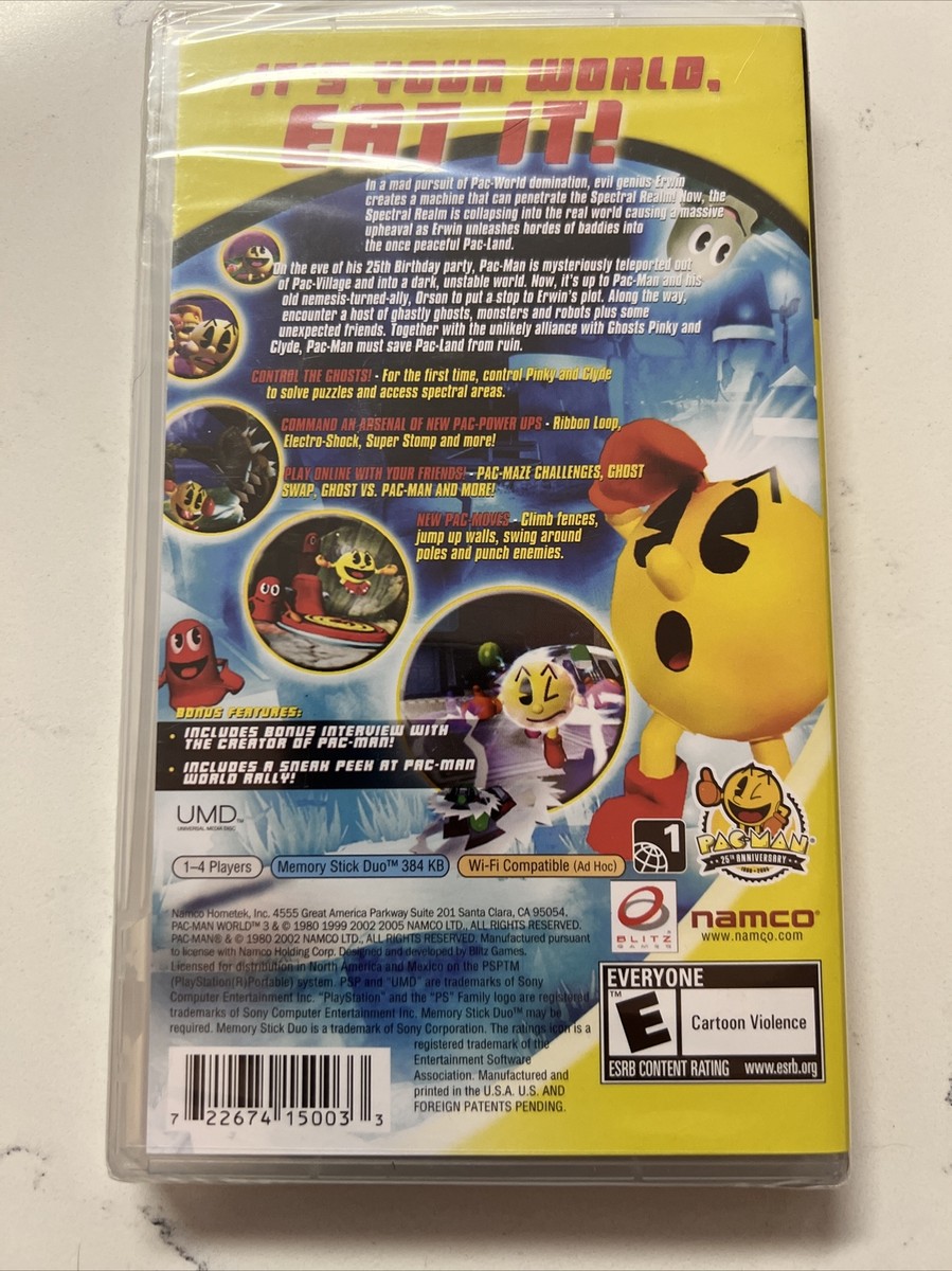 Pacman World 3 Psp