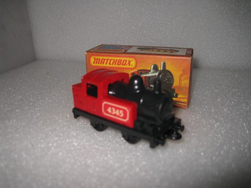 EARLY MATCHBOX SUPERFAST 1/75 SERIES MB43 TRAIN STEAM ENGINE LOCOMOTIVE ...