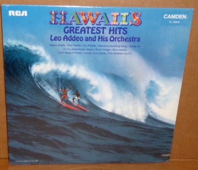 Hawaii's Greatest Hits Leo Addeo and his Orch New SEALED vinyl LP ...