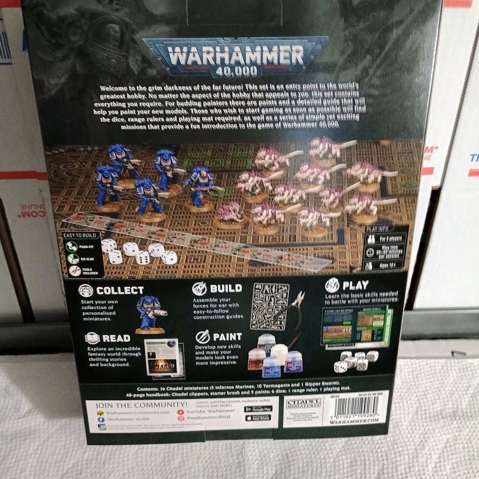 Warhammer 40k 10th Edition Introductory Starter Set - New In Box c | eBay