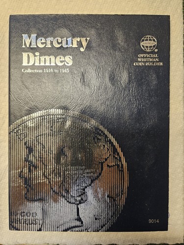 MERCURY DIME SET IN NEW WHITMAN FOLDER--77 Coins | eBay