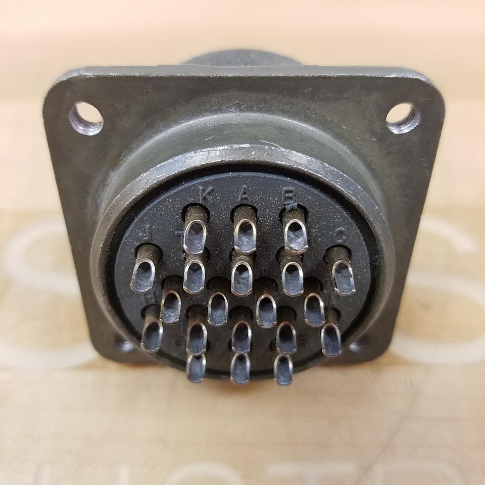 ITT Cannon MS3102R28-16S 20 Pin Female Connector - USED | eBay