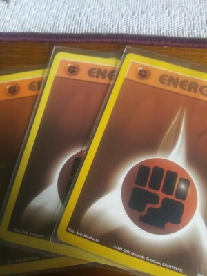 Pokemon Energy Cards 1995 885926535320| eBay
