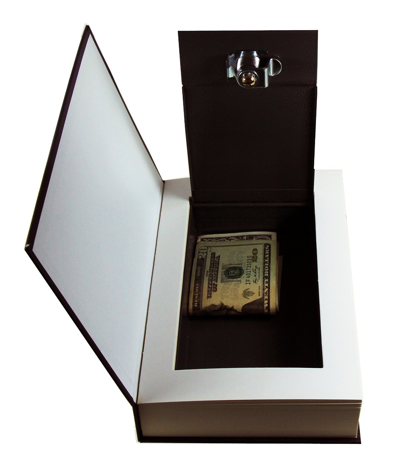 Paper Book Locking Booksafe with Key Lock Secret Hidden Safe Pride and ...