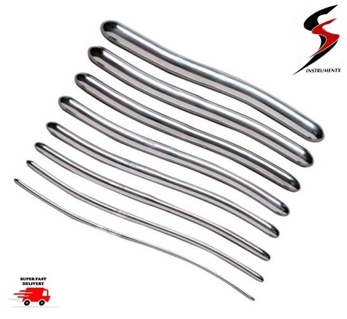 SS HEGAR SOUNDS DILATOR UTERINE URETHRAL DIAGNOSTIC GYNE SURGICAL SET ...