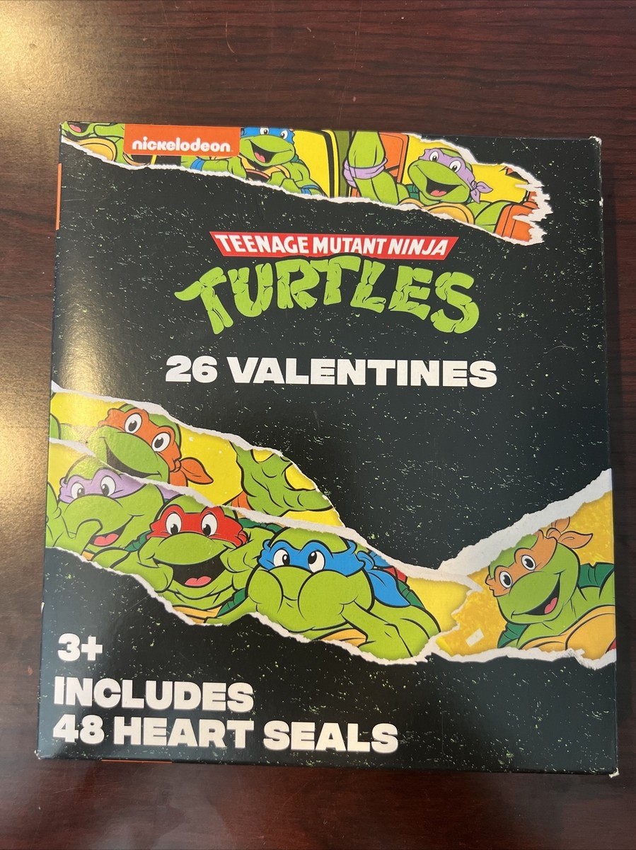 Teenage Mutant Ninja Turtles Valentine Cards