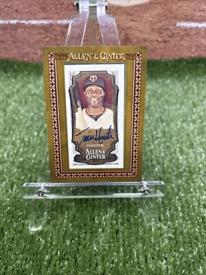 2024 TOPPS ALLEN & GINTER TORI HUNTER FRAMED MINI ON-CARD AUTO SP! | eBay