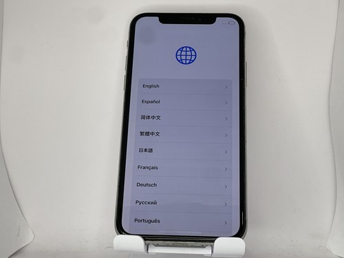 Apple iPhone X A1865 64GB Silver Unlocked W026251 | eBay