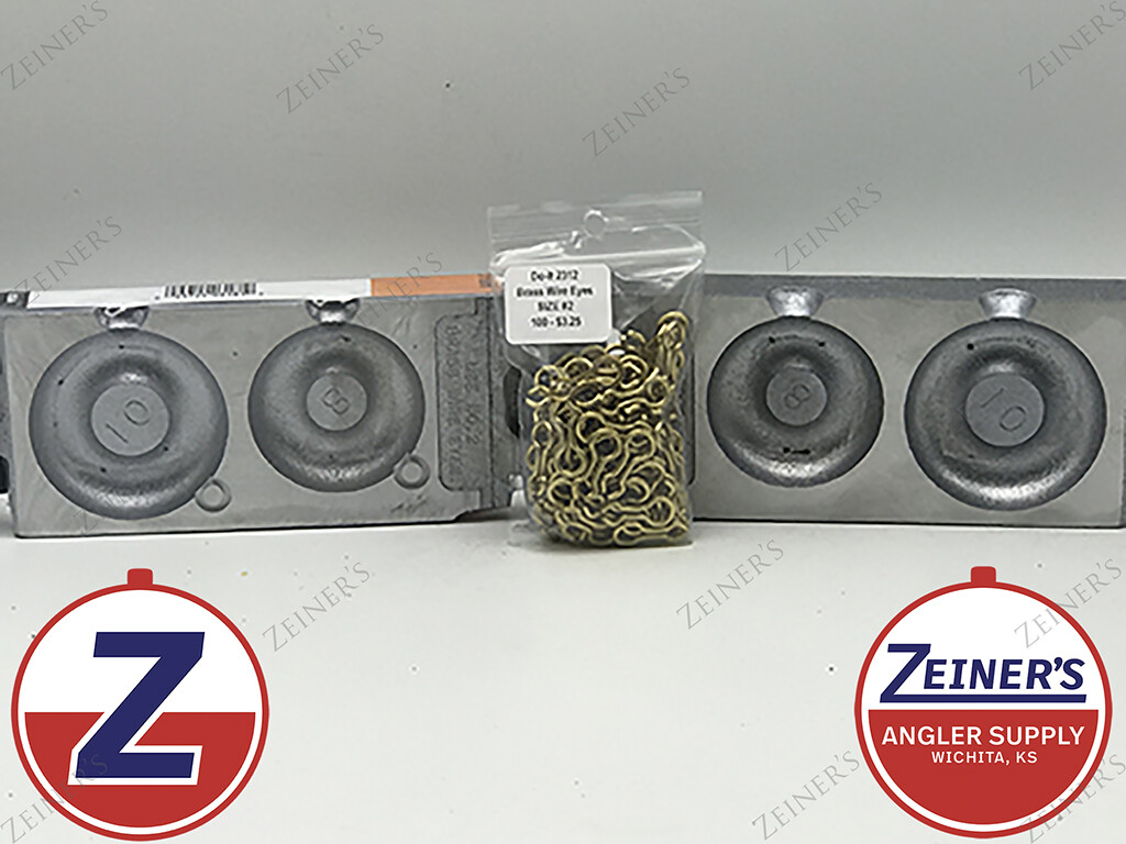 3181 New Do-It River Sinker Mold RS-2-810 8 & 10 oz w/100 Size 2 Wire ...