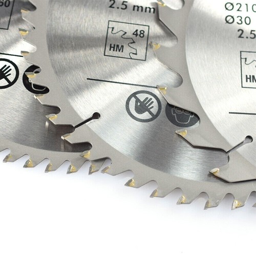 TCT Circular Saw Blade Carbide Tipped Wood Cutting Disc 8-1/4'' with ...