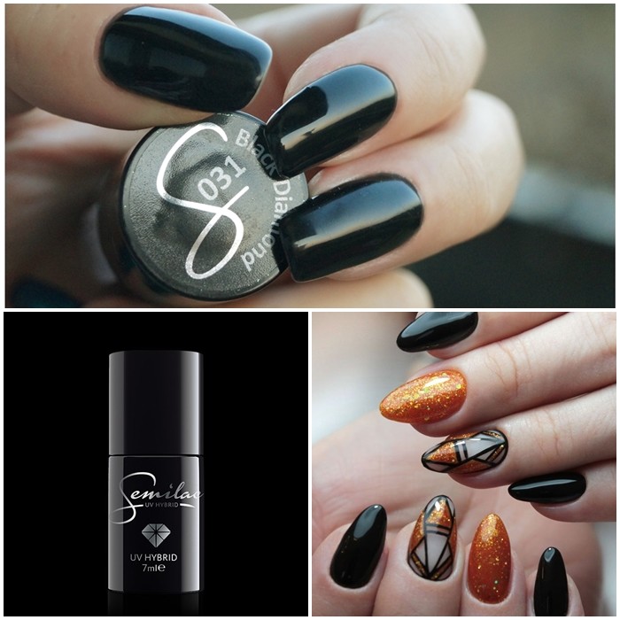 UV Hybrid Nail Polish Semilac Black&White Collection 7ml | eBay UK