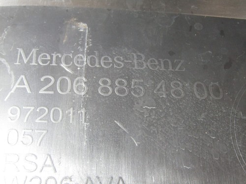 2022 On MERCEDES C CLASS W206 REAR BUMPER DIFFUSER GENUINE A2068854800 ...