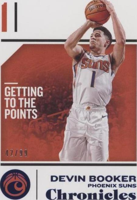 2018-19 Panini Chronicles - Devin Booker #27 Blue /99 for sale online ...