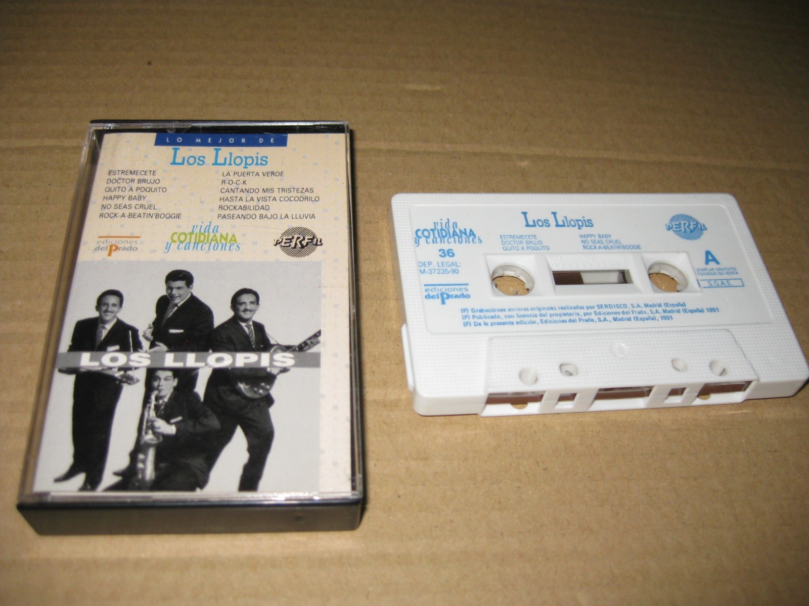 LOS LLOPIS SPANISH CASSETTE LO MEJOR DE ESTREMECETE | eBay