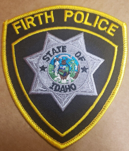 ID Firth Idaho Police Patch | eBay