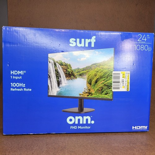 ONN Surf 24″ FHD 1080p 100 Hz HDMI LED Monitor – Model 100140682 ...