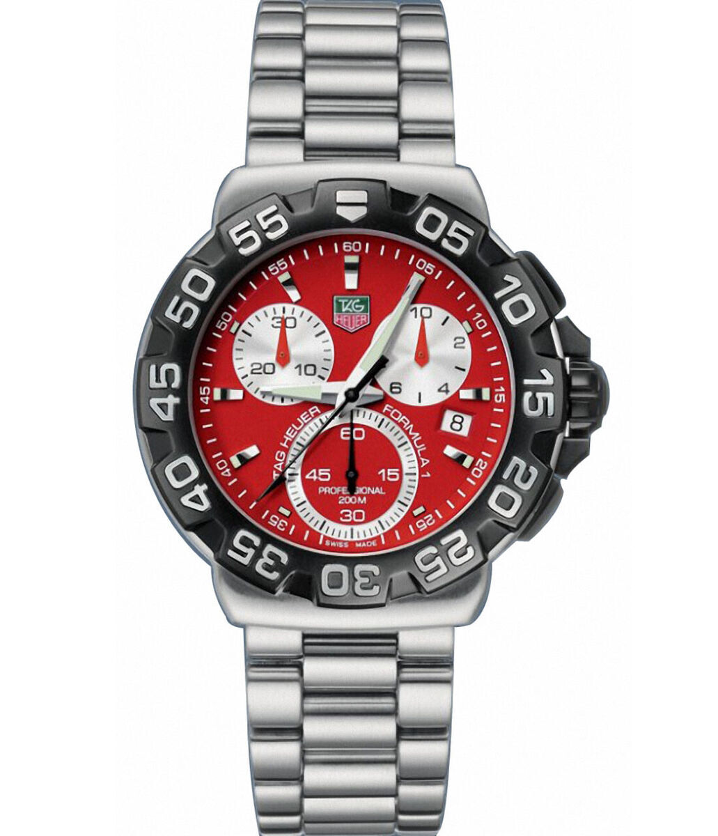 TAG Heuer Formula 1 Red Men's Watch - CAH1112.BA0850 for sale online | eBay