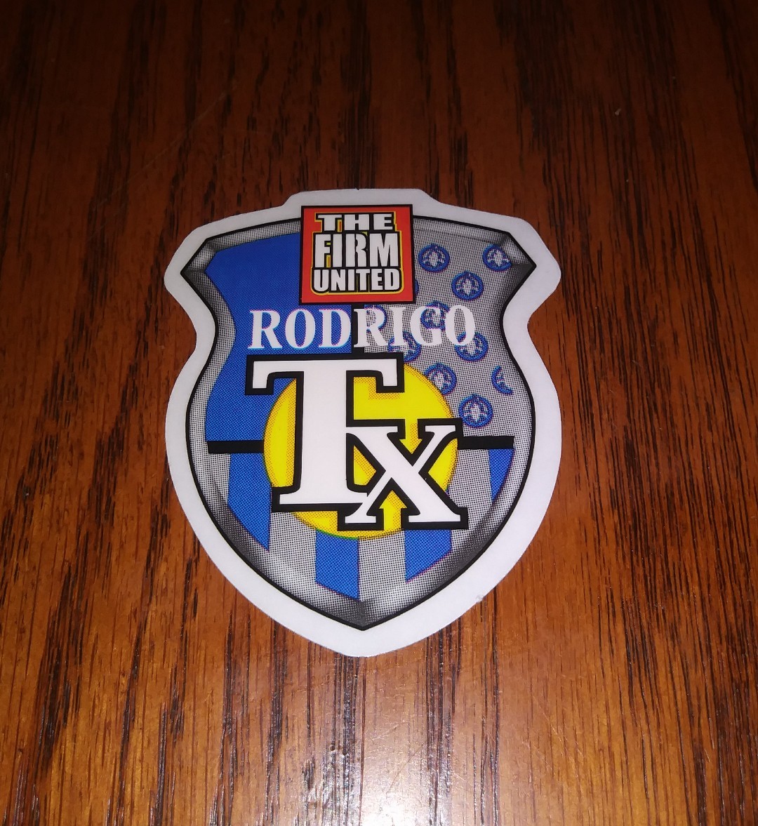 THE FIRM SKATEBOARD CO. VINTAGE RODRIGO TX FIRM UNITED LOGO SKATEBOARD ...