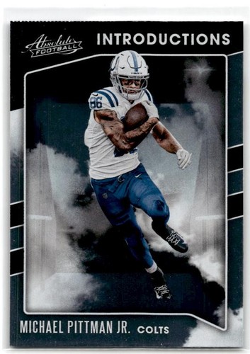2020 Panini Absolute #I-MPJ Michael Pittman Jr. Introductions ...