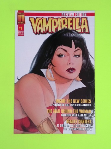 Vampirella preview-a Vol. 4 2001 Harris Comics High Grade Comic Book RY14-129 | eBay