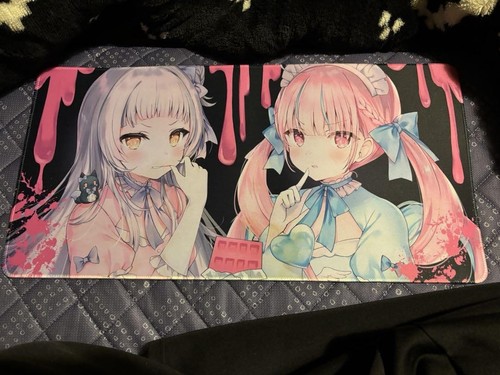 m10 Playmat Minato Akua Shion VTuber Mouse Pad hololive Anime Gaming L ...