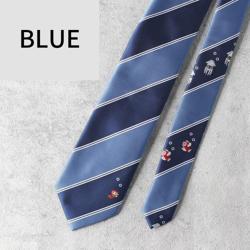 Nintendo Super Mario Bros Necktie Tie Stripe Videogame 3 Colors 1pc ...