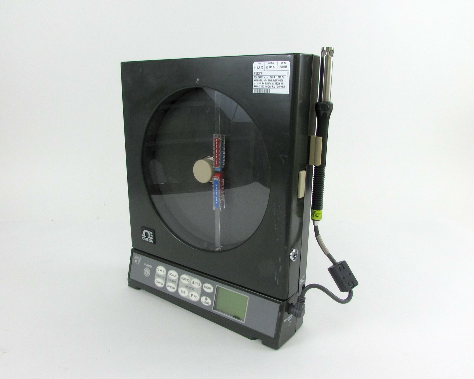 Omega Model #1 CTXL-TRH-G Temperature & Humidity Chart Recorder | eBay