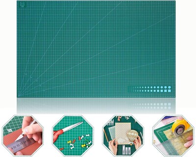 A1 A2 A3 A4 CUTTING MAT SELF HEALING ROTARY CUTTER PRINTED GRID CRAFT ...