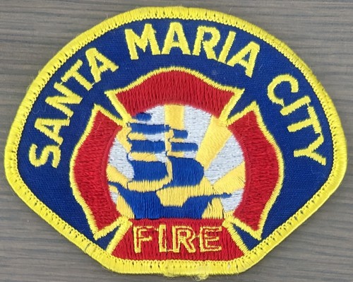 California - Santa Maria City CA Fire Dept Patch | eBay
