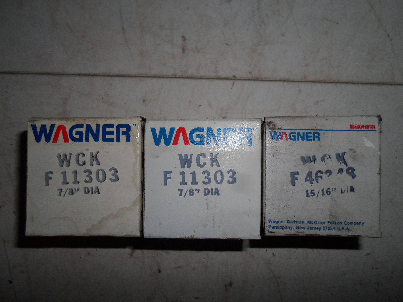 Lot of Brand New In Package OEM Wagner Lockheed Brake Cylinder ...