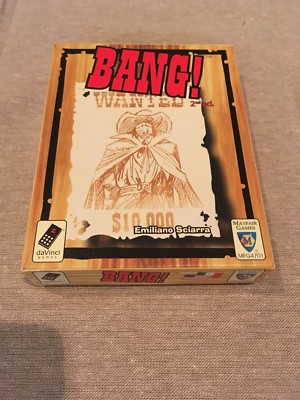 Bang! 2nd Edition Board Game Card Game | eBay