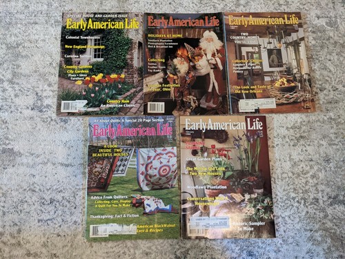 Early American Life Magazine 1986-88 Lot of 5 | eBay