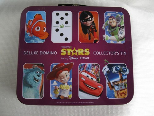 Woolworths Disney Pixar Stars Dominoes Complete Set x 44 - In Collector ...