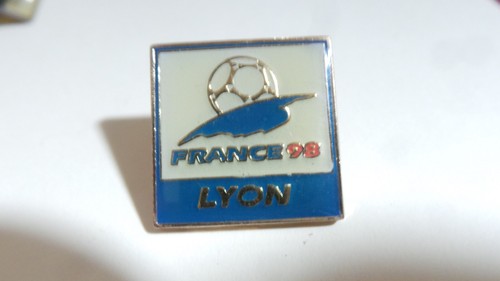 pin's publicitaire foot france 98 lyon | eBay